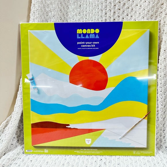 Mondo | Other | Mando Llama Paint Your Own Canvas Kit | Poshmark